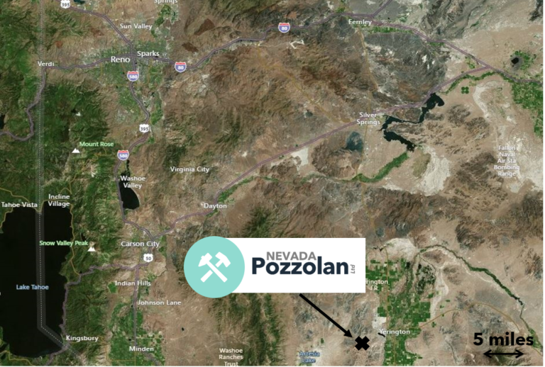 Location & Infrastructure – Nevada Pozzolan Ltd